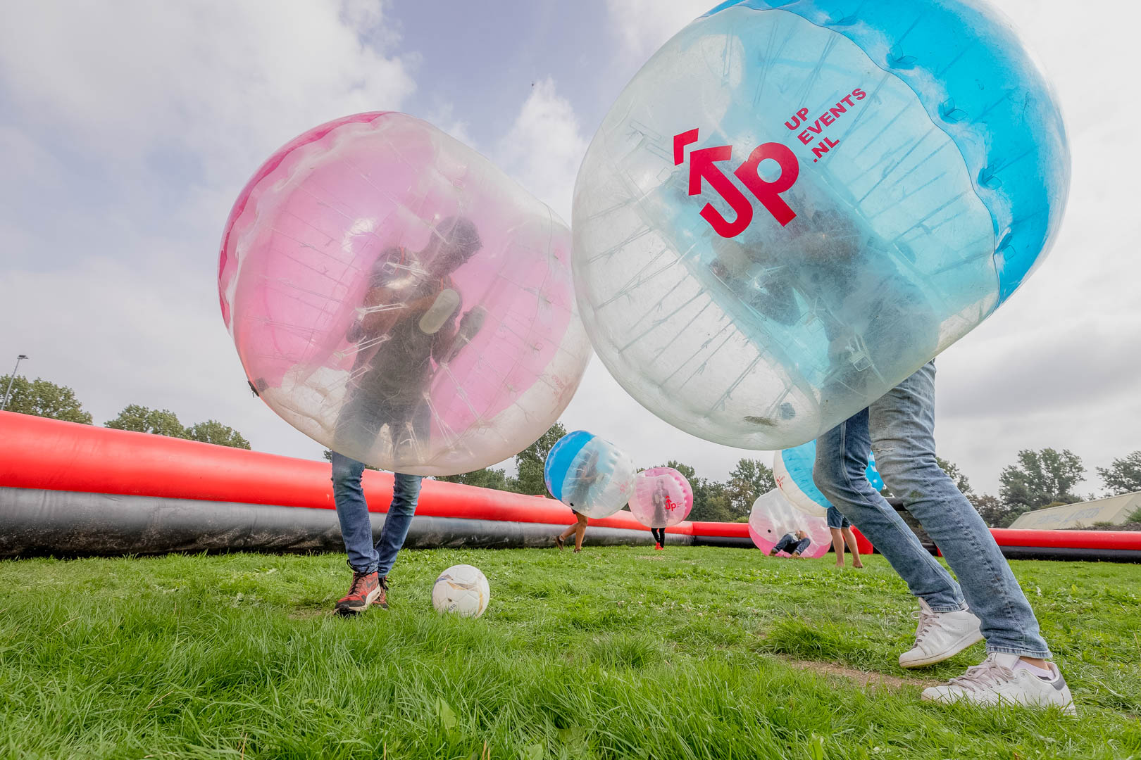 Bubble football in Amsterdam West at UP Events | I amsterdam