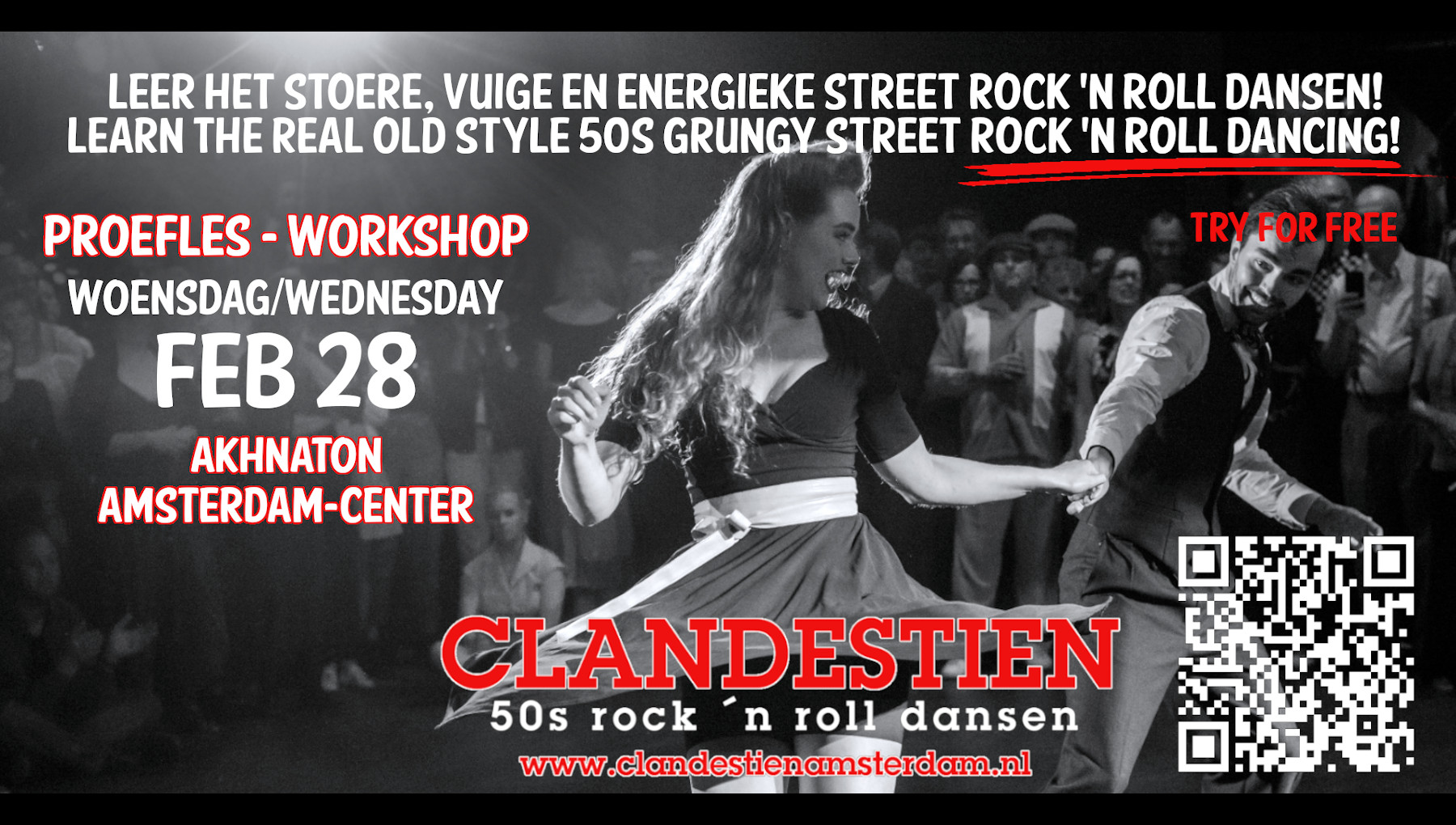 50s rock 'n roll boogie dansen / dancing