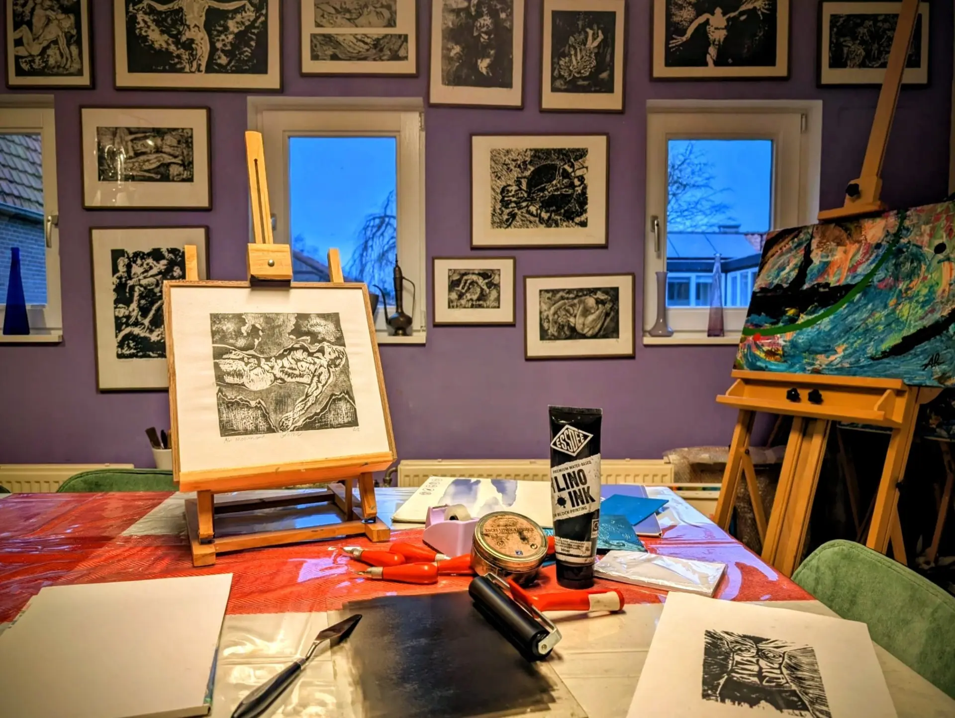 Makerij - Linosneden van de Zuiderzee - Beleef Westfriesland